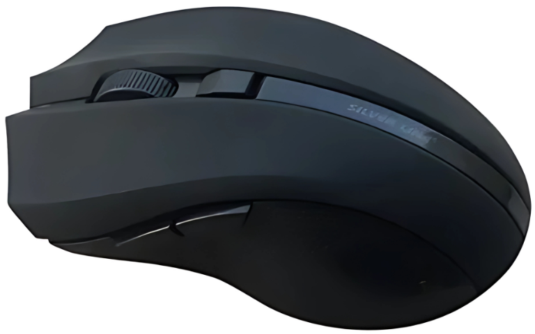 עכבר אלחוטי אופטי אפור | SILVER LINE RF317 USB 2.4GHZ | טכנו-יוש